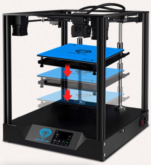 Two Trees Sapphire Pro CoreXY 3d printer